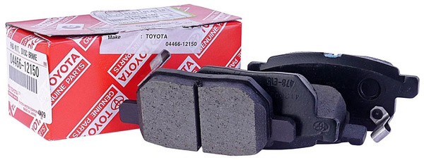 Toyota Колодки тормозные дисковые Задние, арт. 0446612150 купить на ...