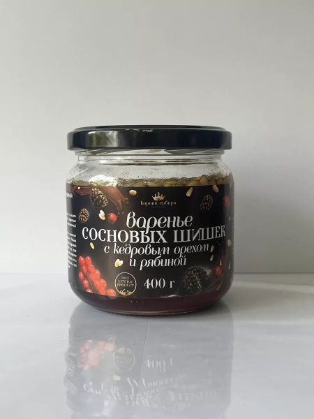Сосновое варенье с рябиной и кедровым орехом купить на OZON по низкой ...
