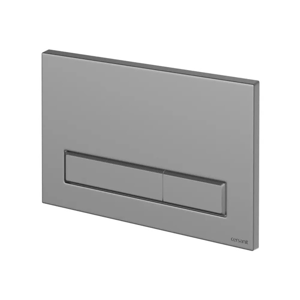 Кнопка двойного слива Cersanit Blick, цвет хром - купить инсталляцию по ...