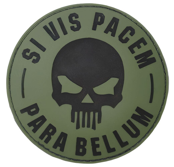 Патч "SI VIS PACEM PARA BELLUM." Череп. Олива. iF Patch. Россия ...
