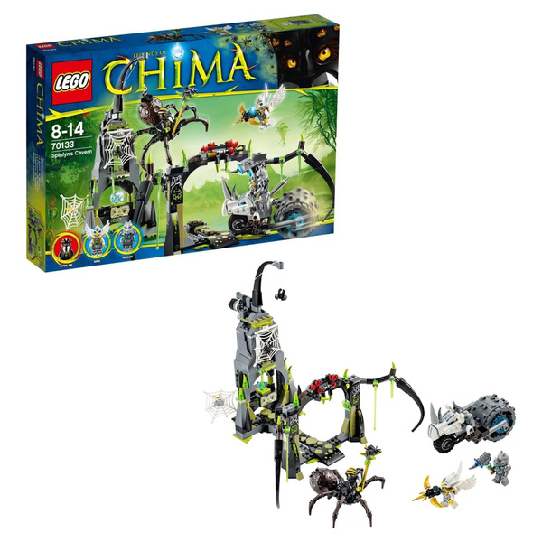 Конструктор LEGO Legends of Chima 70133 Пещера паучихи Спинлин купить ...