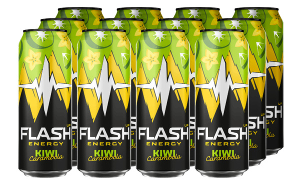Энергетический напиток Flash Up Kiwi Carambola Флэш Ап Киви Карамбола 0 ...