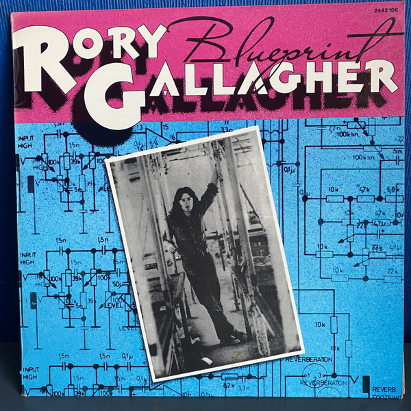 Rory Gallagher. Blueprint (EX+) ПЕРВОПРЕСС! 1973 (LP) Виниловая ...