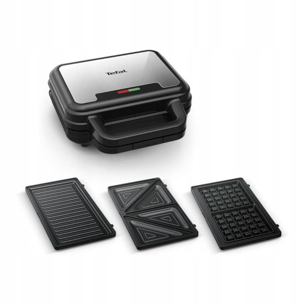 Tefal Вафельница SW852D12 700 Вт, черный, серый купить на OZON по ...
