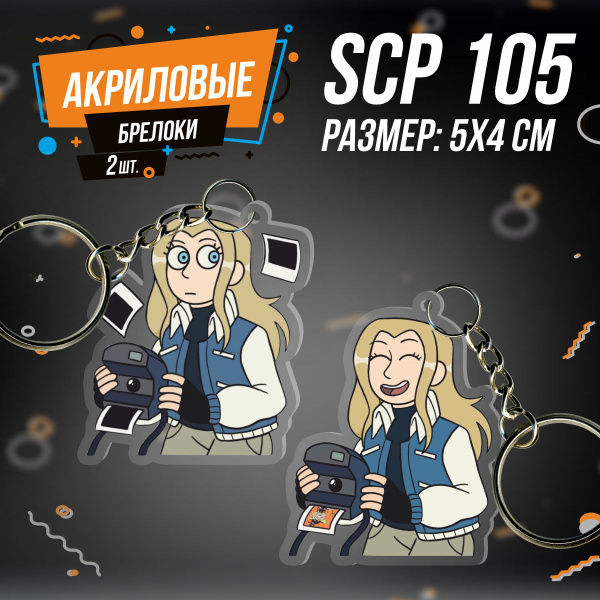 Брелок для ключей The SCP Foundation SCP-105 - купить с доставкой по ...