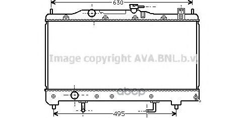 Радиатор Системы Охлаждения Toyota: Avensis (_T22_) 1.6 (At220_)/1.8 ...