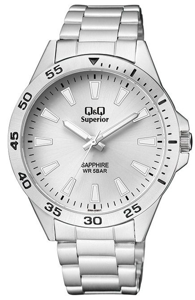 Часы наручные мужские Q&Q Superior S08A-008VY купить на OZON по низкой ...