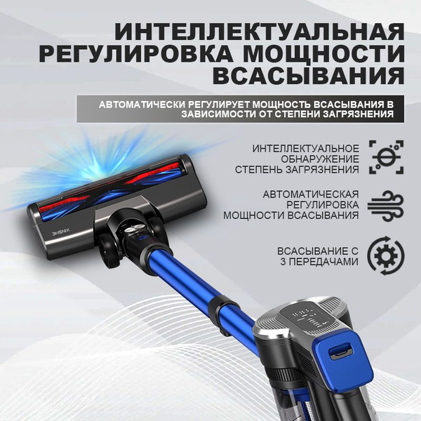 Мощный компактный домашний ручной пылесос, Интеллектуальное управление ...