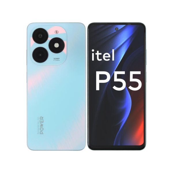 Характеристики ITEL Смартфон P55 (A666LN) 8/256 ГБ, голубой подробное ...