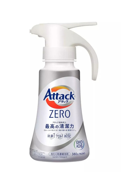 KAO Zero Жидкое средство для стирки суперконцентрат 380 г - купить с доставкой по выгодным ценам ...