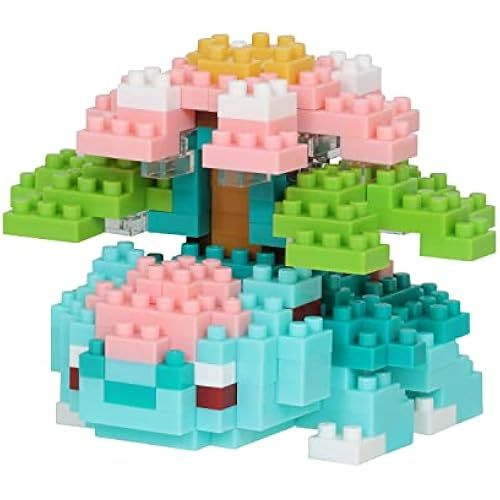 Набор зажимных блоков Nanoblock Pok mon Mega Venusaur, 250 предметов, уровень навыка 2, NBPM-092 ...