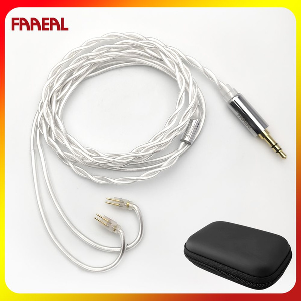 Коробка для хранения наушников Дополнена кабелем FAAEAL Upgrade 3,5 мм со специальным 2 ...