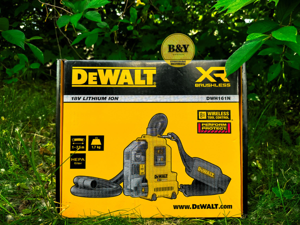 Промышленный пылесос DeWalt DWH161 0,21 л купить по низкой цене с ...