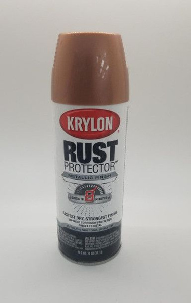Аэрозольная краска Krylon Rust Protector, Глянцевое покрытие, медь ...
