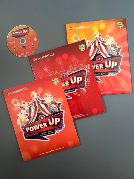Power Up 3 Pupil's Book +Activity + Home Booklet + Диск - купить с ...