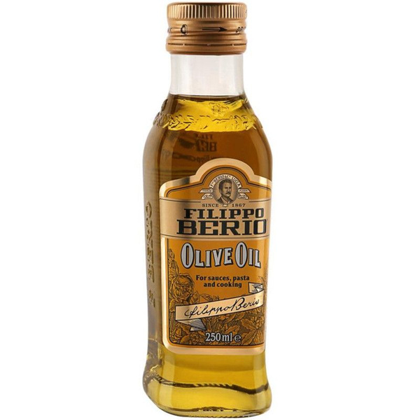 Масло Filippo Berio оливковое 100%, 250мл - купить с доставкой по ...