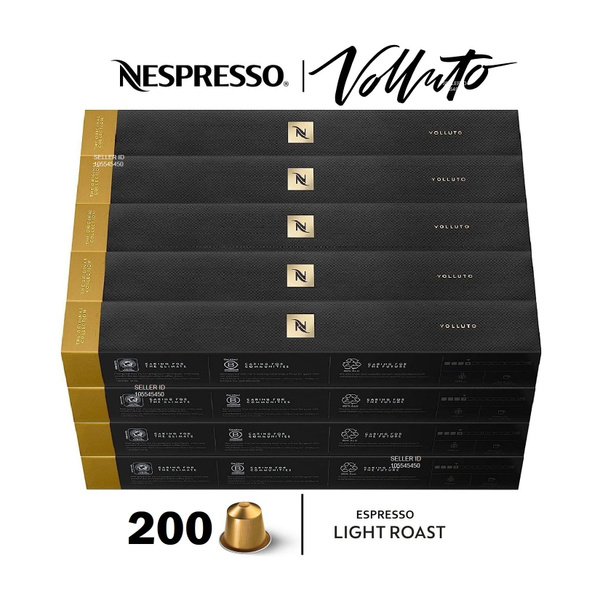 Набор кофе Nespresso VOLLUTO, 200 капсул (20 упаковок) - купить с ...