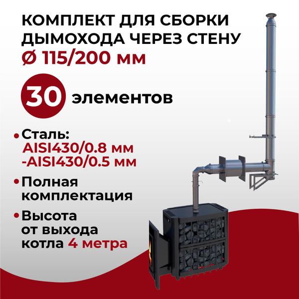 Комплект дымохода ПРОК - купить по выгодной цене в интернет-магазине ...