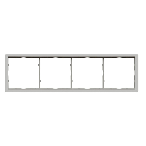 Рамка электроустановочная 4 поста, Donel R98 матовый серый, арт DA21440, 2 шт купить на OZON по ...