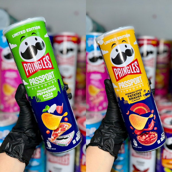 Pringles Pasport Spanish Style, Italian Style Пепперони / Limited ...