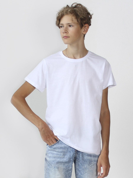 Футболка STELLA MODA, размер 164, цвет белый, 100% Хлопок - купить по выгодной цене в интернет ...