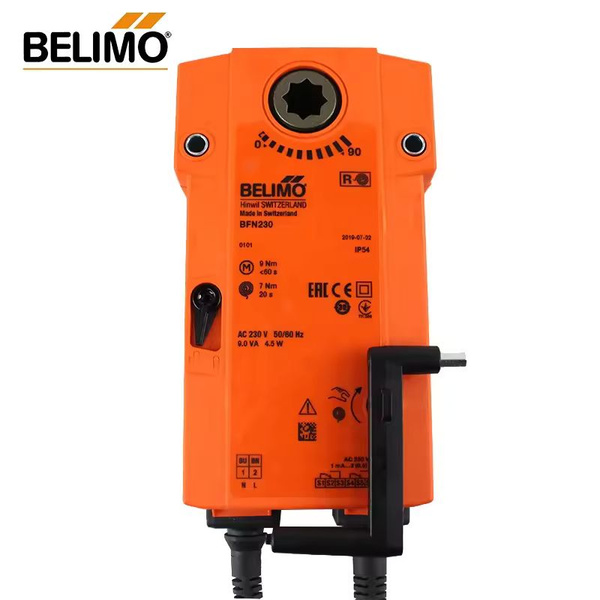 Belimo BFN230 Электропривод для управления противопожарными нормально открытыми клапанами купить ...