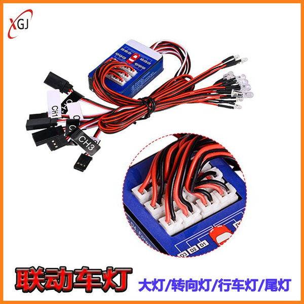 12led Tamiya стоп-сигнал указатель поворота имитация мигающий свет ...