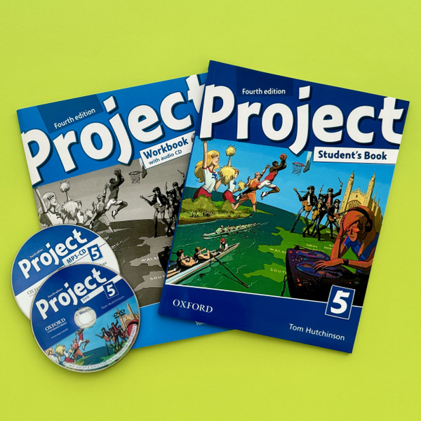 Project 5 (4th edition) Комплект Student's book + Workbook + CD/DVD ...