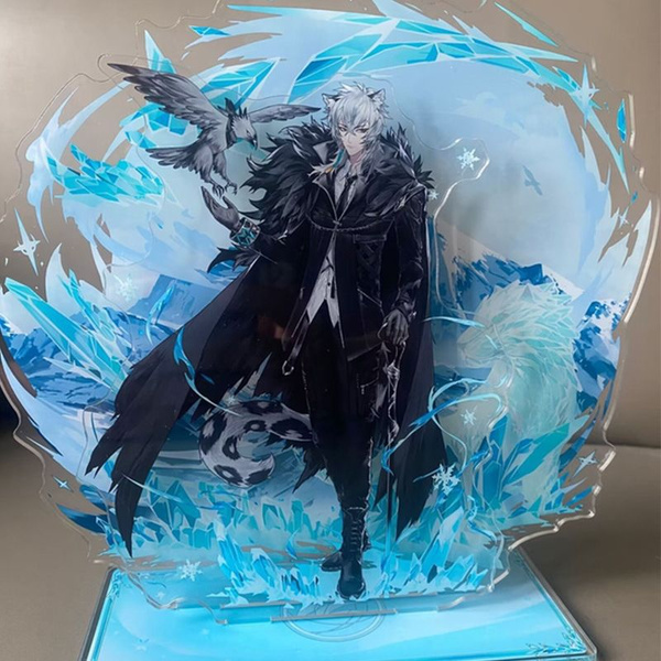 21CM Акриловая Фигурка Аниме-косплей стоячая модель SilverAsh ...
