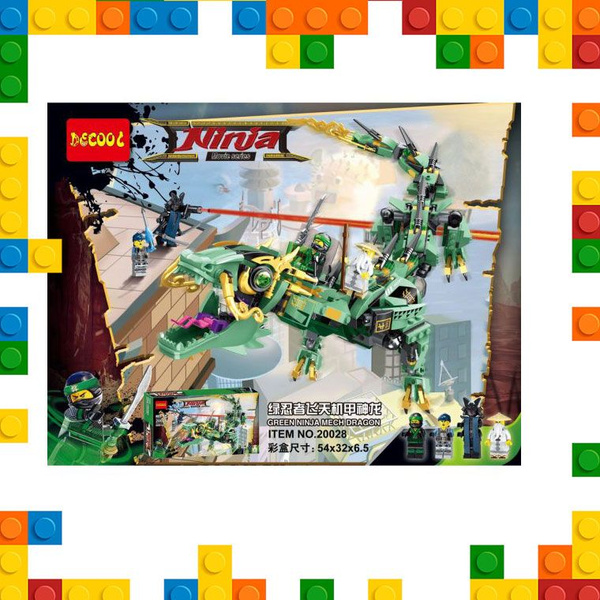 Конструктор LEGO Green Ninjas Flying Mecha Dragon Creator - купить с ...