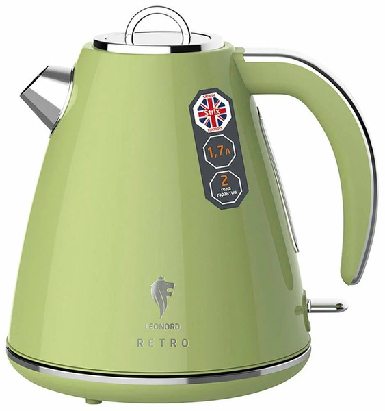 Чайник электрический Leonord LE- 1906/2 RETRO 1.5л 2200Вт купить на OZON по низкой цене (1657389352)