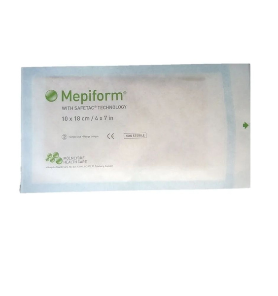 Пластырь от рубцов и шрамов Mepiform (Мепиформ) 10см x18см, 1 шт купить ...