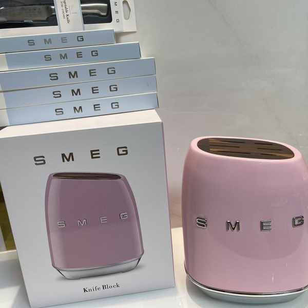 Smeg Подставка для ножей, длина 19.5 см - купить с доставкой по ...