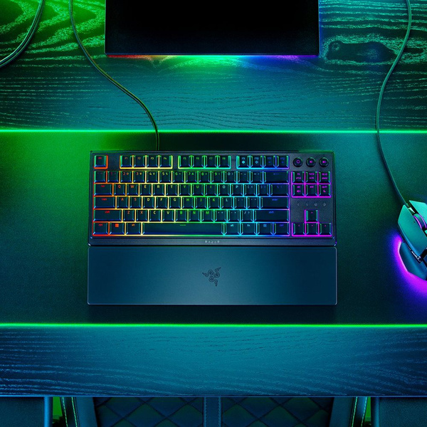Мембранно-механическая клавиатура Razer Ornata V3 Tenkeyless купить по ...