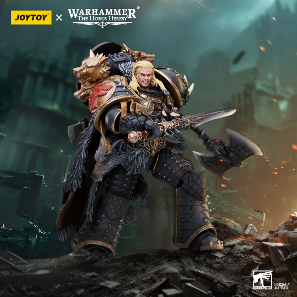 Подвижная фигурка JOYTOY Warhammer 30K 1/18 Action Figures Space Wolves ...