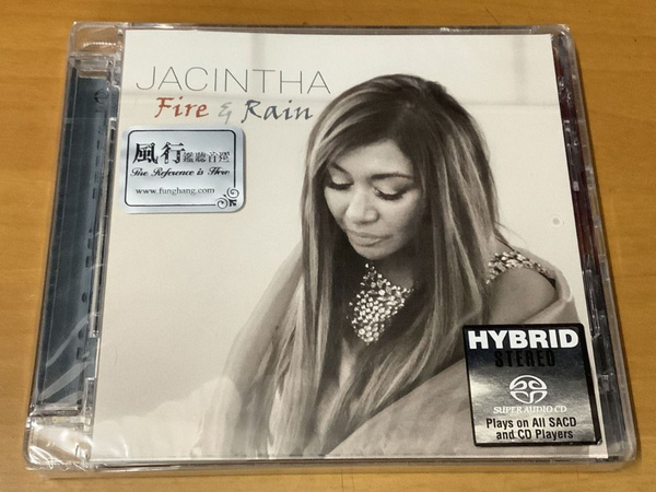 SACD Музыка SACD Jacintha - Fire & Rain SACD, Hybrid, Stereo, Album New ...