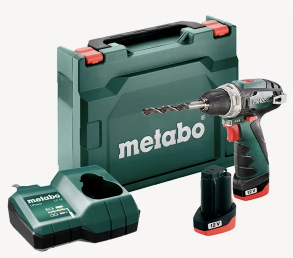Аккумуляторная дрель-шуруповерт Metabo PowerMaxx BS Basic 600984500 ...
