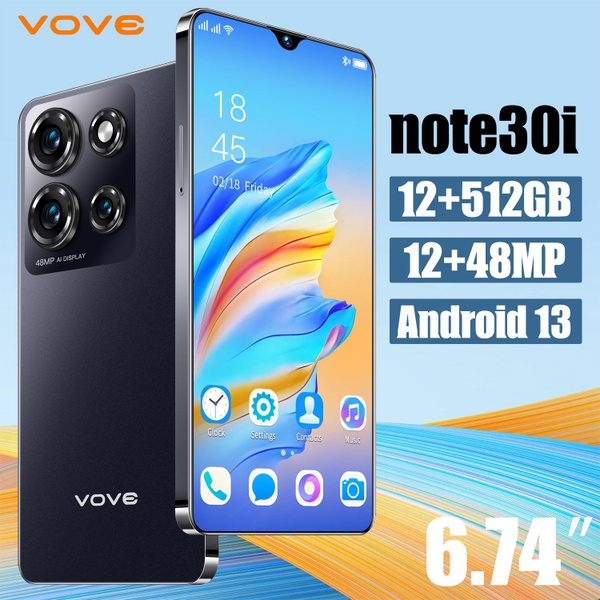 Смартфон vove note30i абсолютно новый оригинальный мобильный телефон, телефон с официальной ...