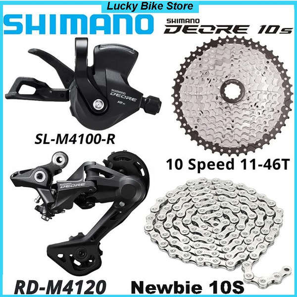 Shimano Deore M4100, группа 1x10, переключение SL-R/RD (С окна ...