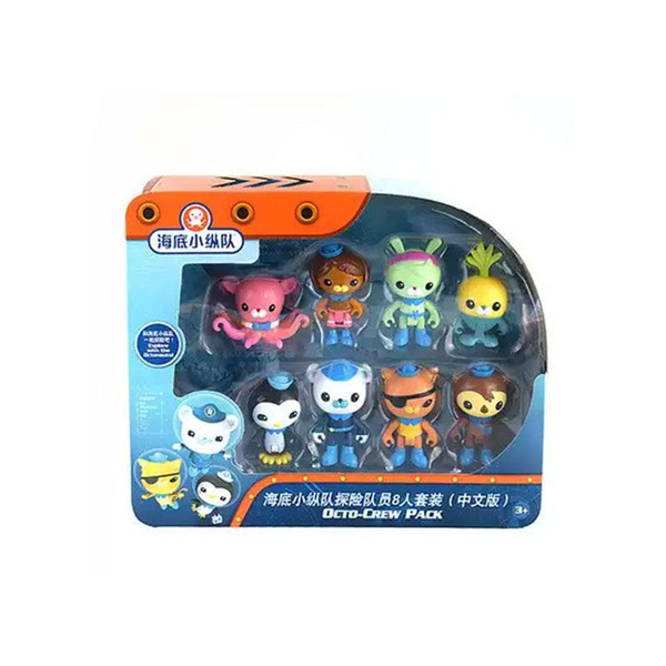 Fisher Price Octonauts Octo Crew 8 Figure Pack Октонавты 8 игрушек ...