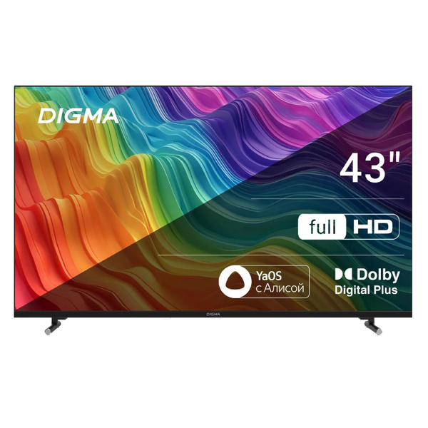 Купить телевизор Digma DM-LED43SBB33 43" - купить с доставкой по ...