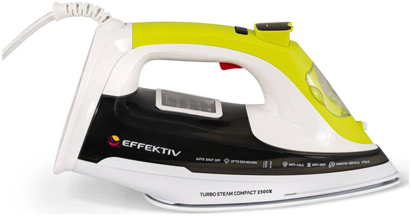 Утюг Effektiv Turbosteam Compact 2500Х зеленый - купить по выгодной ...
