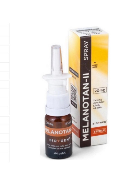 Активатор загара BioYgen Melanotan-2 Spray ( Mel - 2 ) Меланотан -2 ...