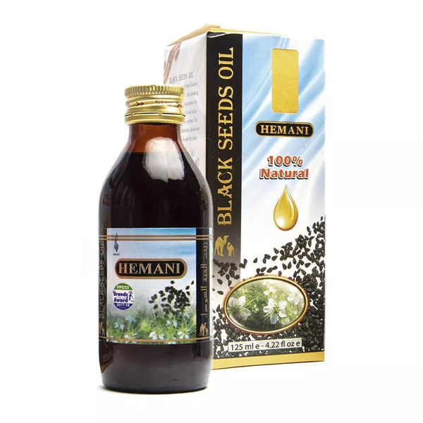 Масло черного тмина Хемани (Black Seeds Oil Hemani) 125 мл - купить с ...
