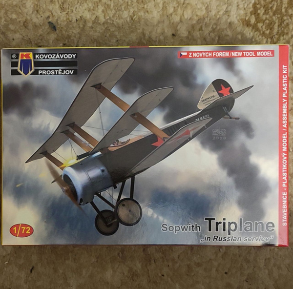 Сборная модель самолета Sopwith Triplane в России, KP Models, KPM0182 ...