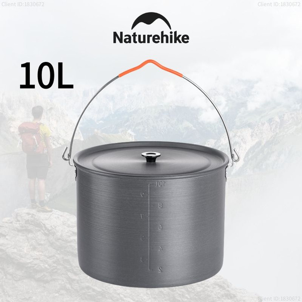 Naturehike Котелок туристический алюминиевый походный Посуда для похода ...