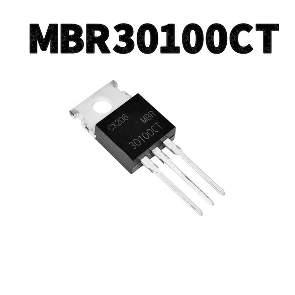 10шт MBR30100CT MBR30100 TO-220 Полевой диодный транзистор Совершенно ...