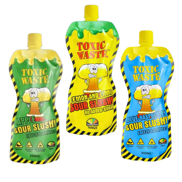 Напиток Toxic Waste Sour Slushy Мix из 3х вкусов купить на OZON по ...
