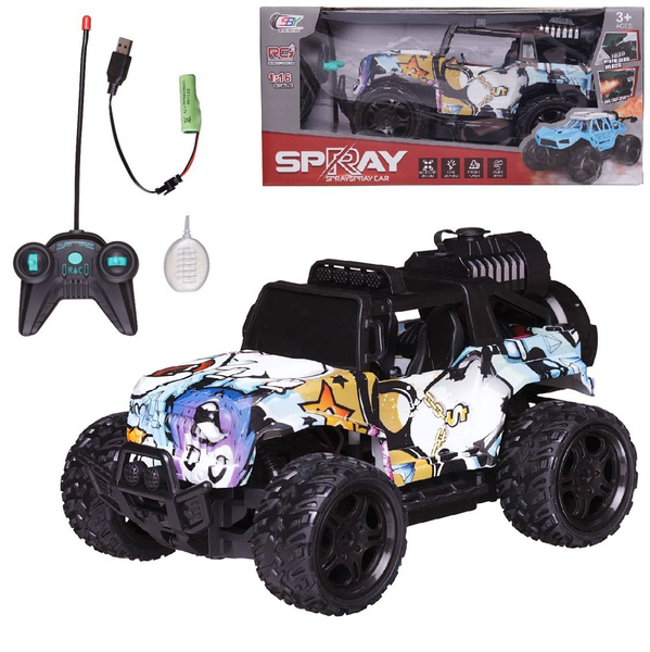 Машинка р/у Junfa джип Graffity, 22 см, 27 Мгц, с эффектом струи пара WD-24242 купить на OZON по ...