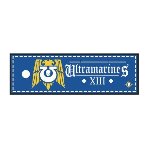 Warhammer 40k Ultramarines вышивка аппликация липучка зажим / Warhammer ...